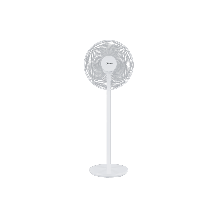 Midea 16" White Stand Fan (MS1608W)